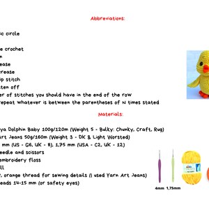 Crochet Pattern Chicken/ Amigurumi Tutorial Farm Bird/ Stuffed Chick ...
