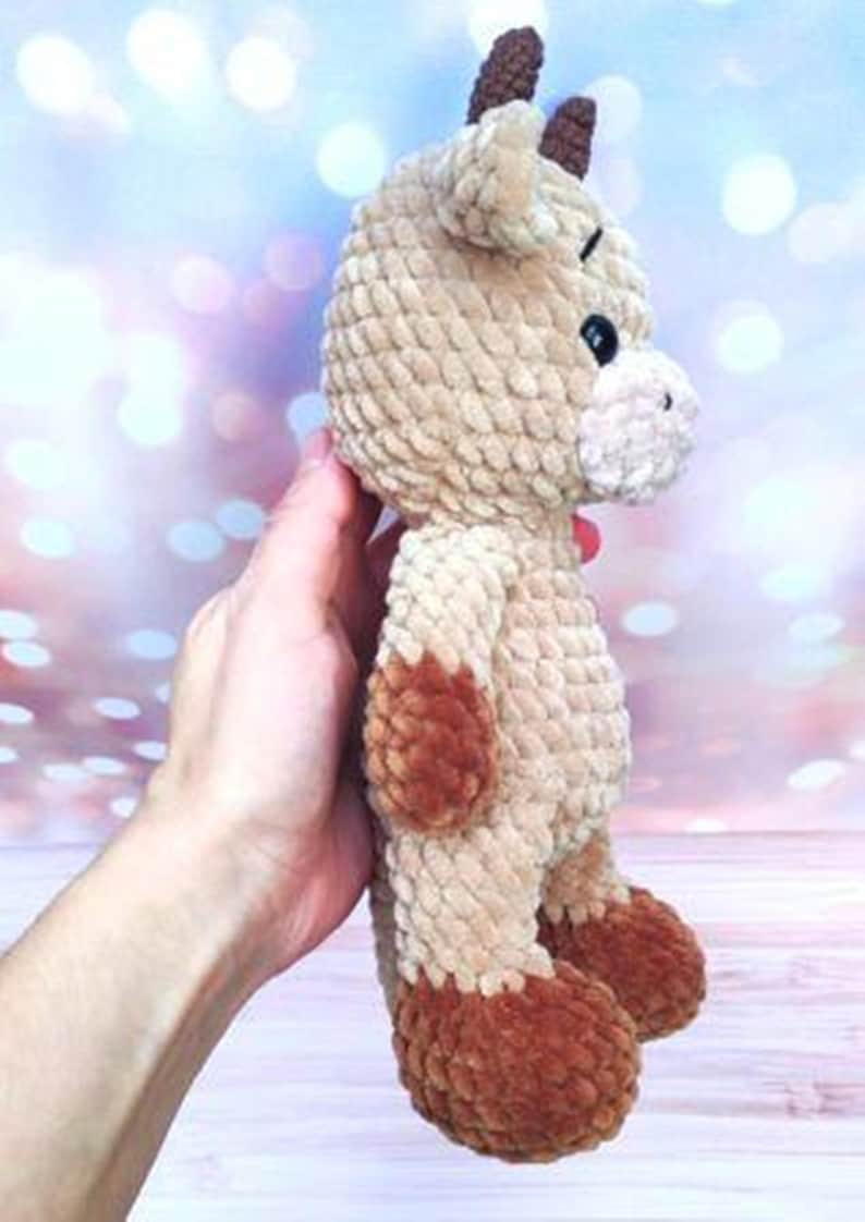 Amigurumi Bull Pattern Crochet Bull Pattern Pdf Farm Animals - Etsy