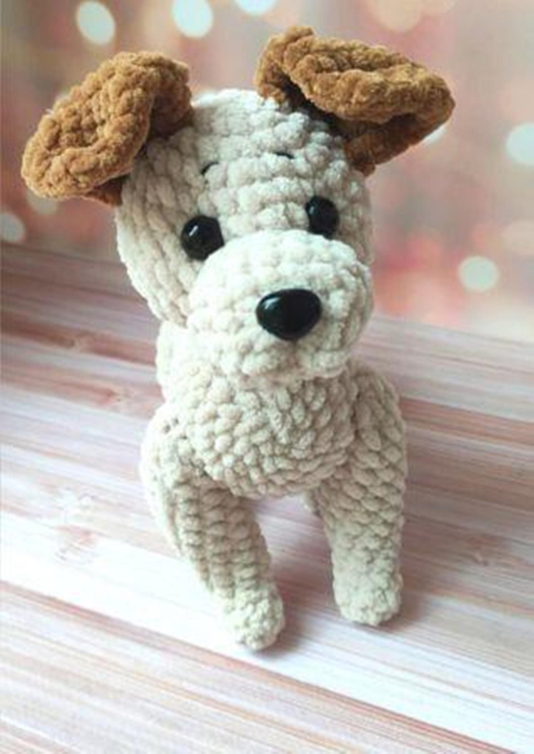 Crochet Puppy Pattern, Amigurumi Stuffed Dog (PDF Pattern) - Etsy