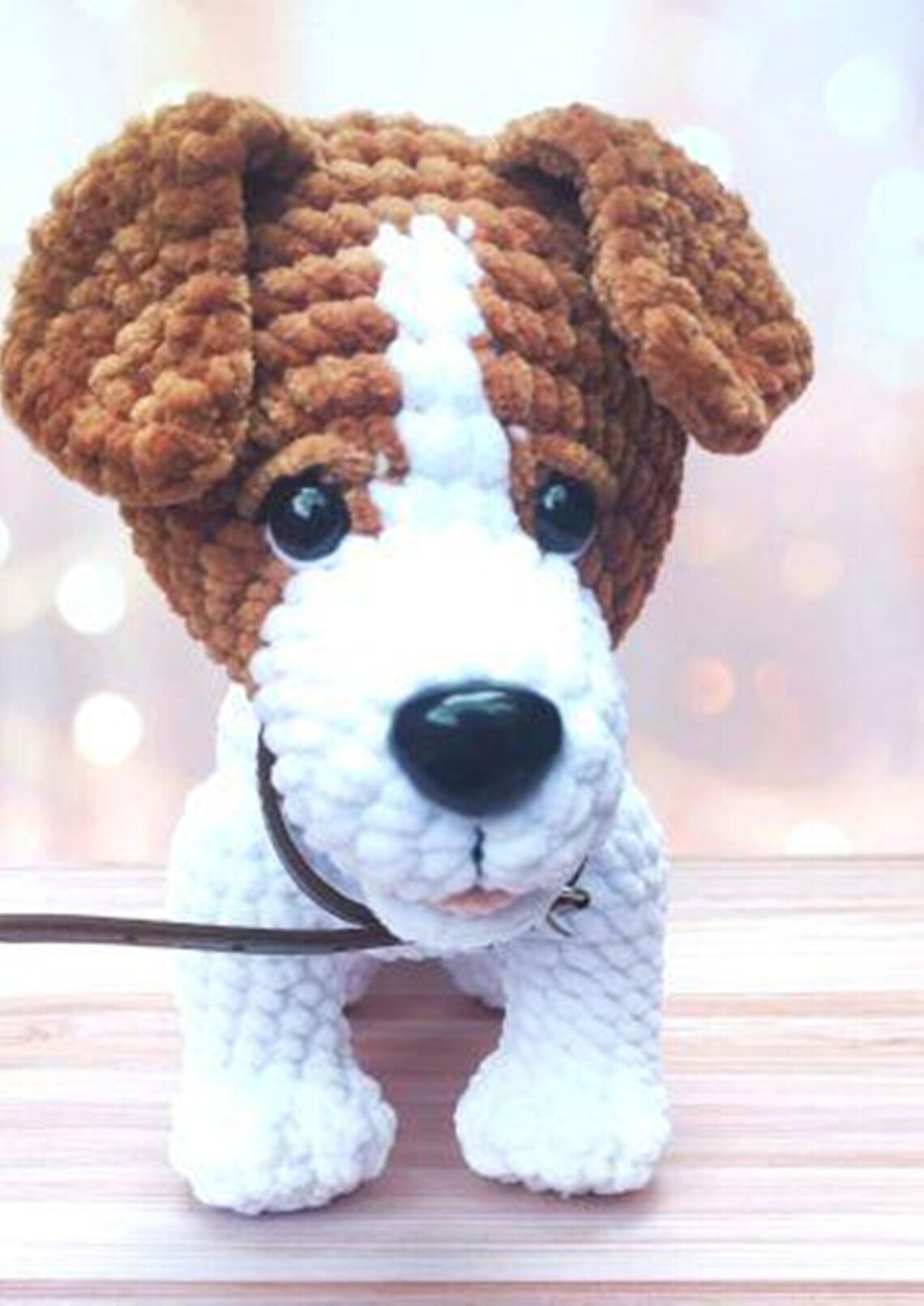 Amigurumi Puppy Pattern, Jack Russell Terrier Crochet Pattern, Stuffed ...
