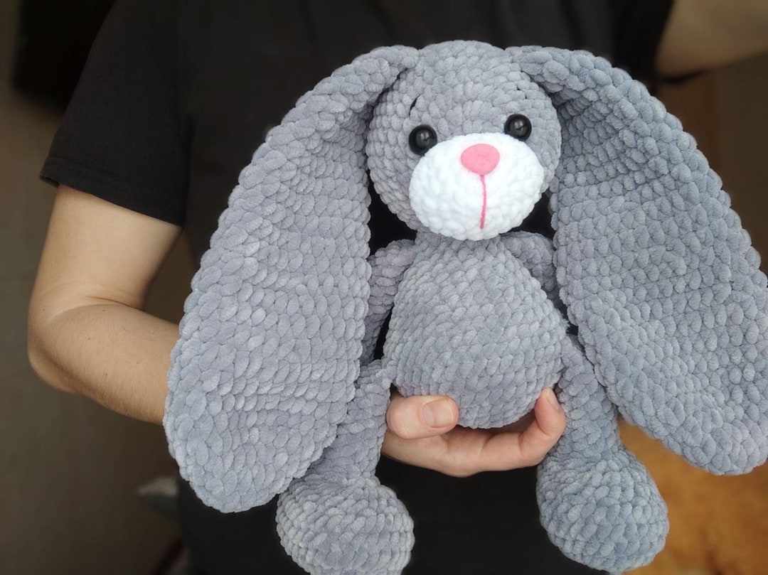 Crochet Bunny Pattern, Amigurumi Bunny Pattern, Crochet Rabbit Pattern ...
