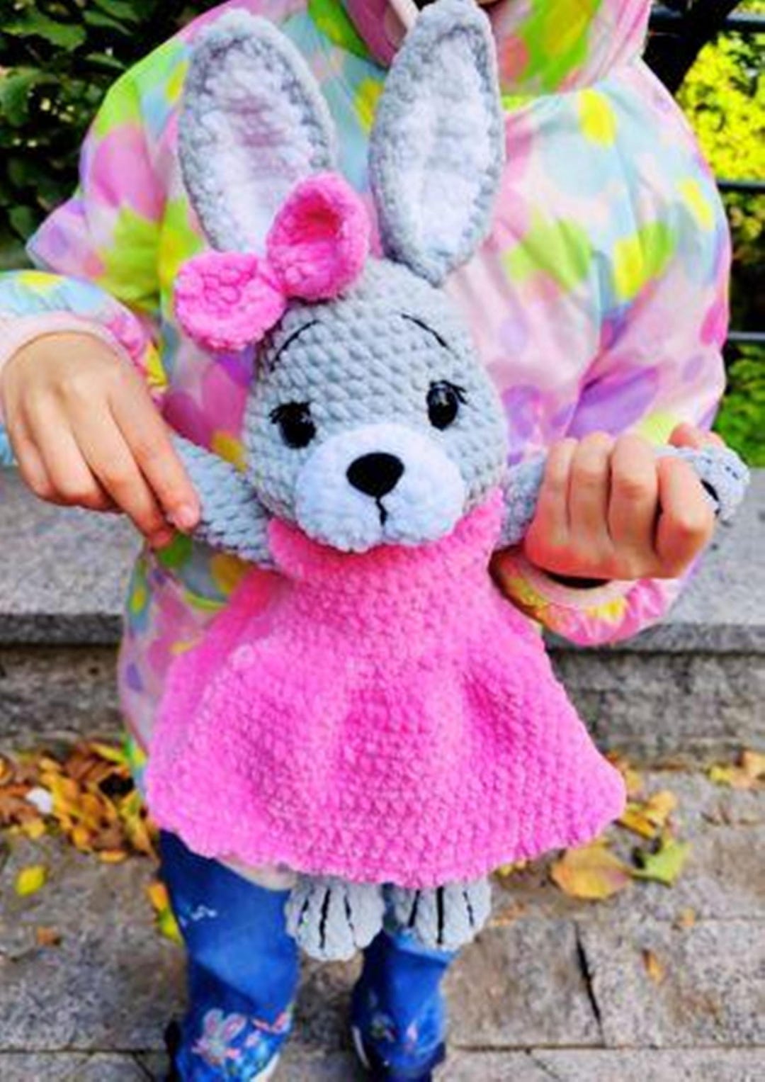 Crochet Pattern Bunny Doll/ Amigurumi Bunny in Dress Tutorial/ Bunny ...