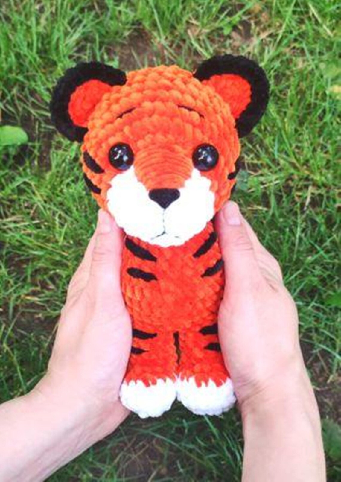 Crochet Tiger Pattern Amigurumi Tiger Pattern Stuffed Safari - Etsy