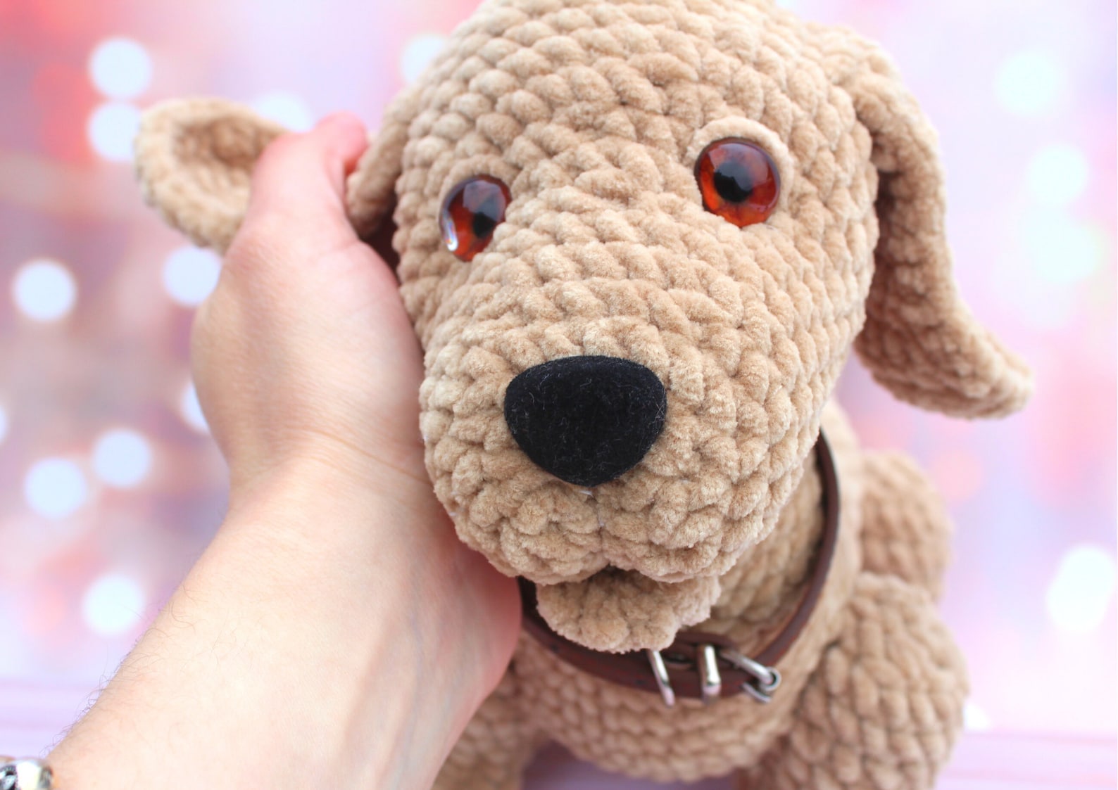 Crochet Puppy Pattern, Labrador Crochet Pattern, Amigurumi Dog Pattern ...