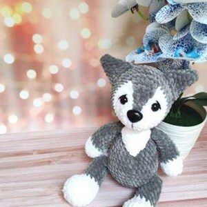 ONLY ENGLISH/ Crochet Pattern Wolf/ Amigurumi Pattern Stuffed Animals ...