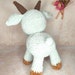 Crochet Pattern Goat, Amigurumi Stuffed Goat Pattern, Farm Animals ...