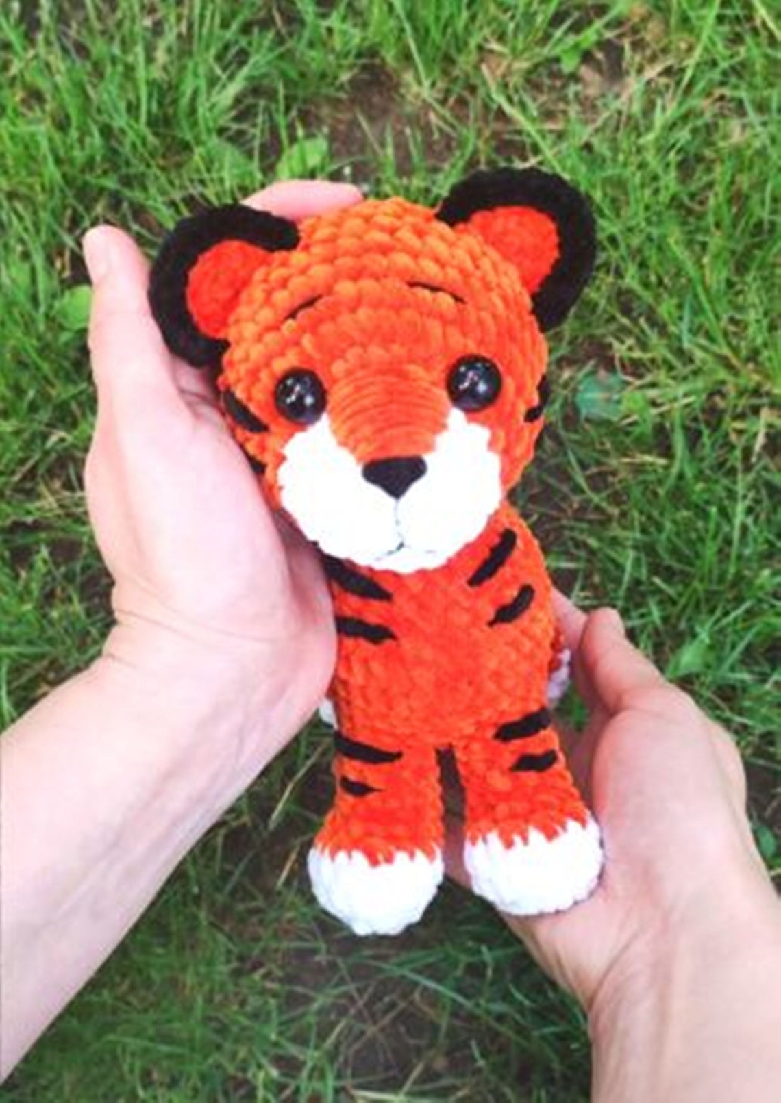 Crochet Tiger Pattern Amigurumi Tiger Pattern Stuffed Safari - Etsy