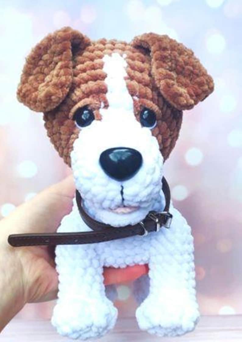 Crochet Dog Pattern Jack Russell Terrier Amigurumi Pattern - Etsy