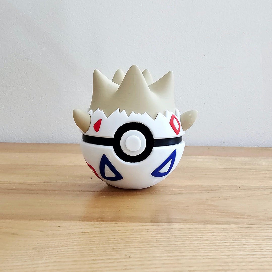 The #175 Togepi Pokéball – 3D Printed Collectible - Etsy Australia