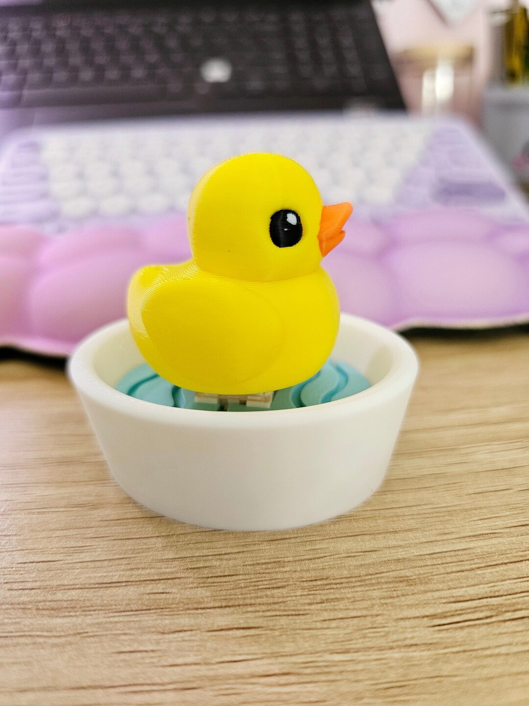 Ducky Clicker Fidget Toy - Etsy