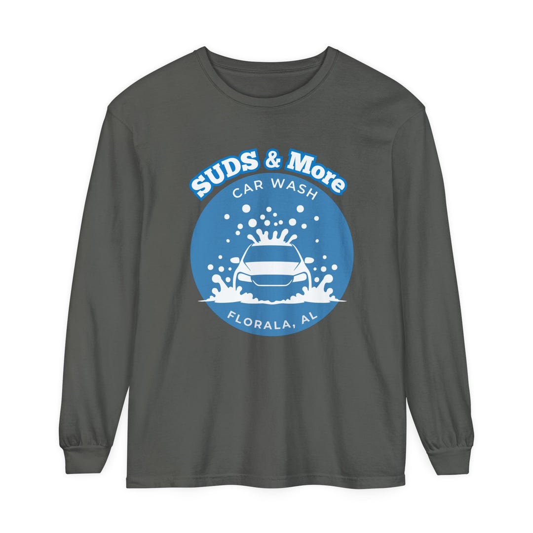 Suds & More Long Sleeve Tee, Car Wash Shirt, Unisex Graphic Tee, Gift ...