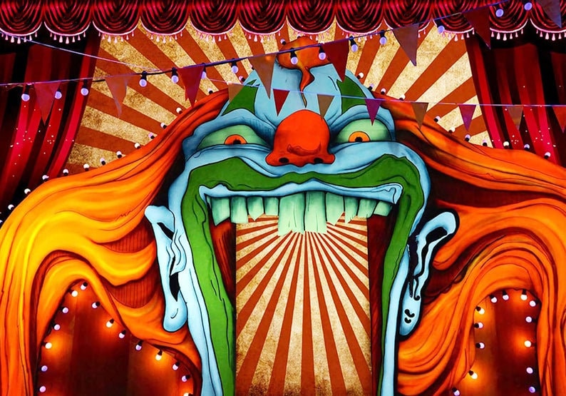 Carnival Funhouse Entrance