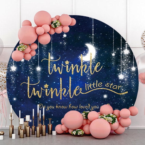 Twinkle Twinkle Little Star Backdrop - Etsy