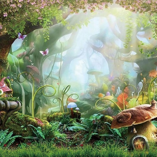 Fairy Tale Spring Wonderland Forest Mushroom Photography - Etsy