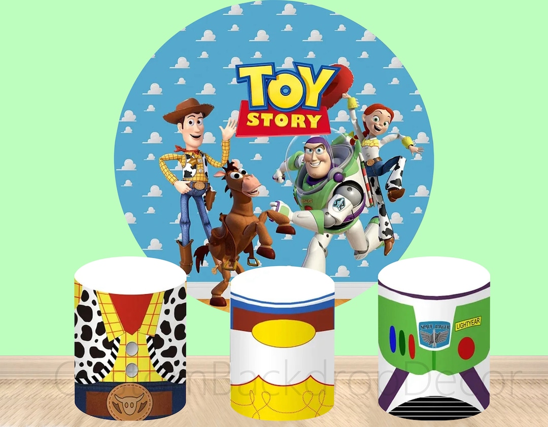 Cartoon Elastic Cylinder Cover Backdrop,cartoon Boy Round Backdrop,kids ...