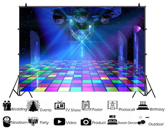 80s Party Background