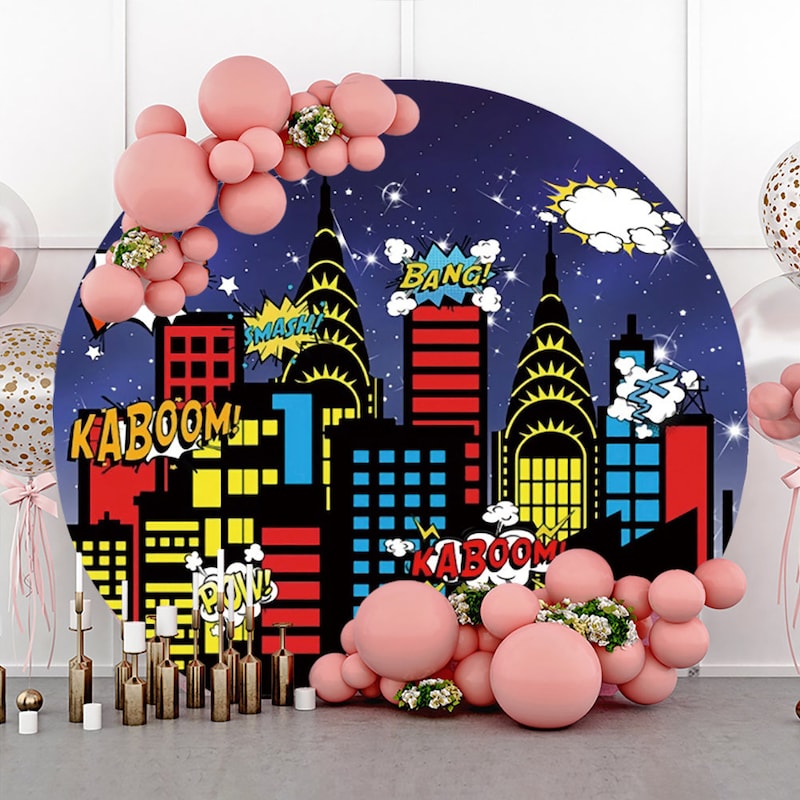 Superhero Backdrop - Etsy