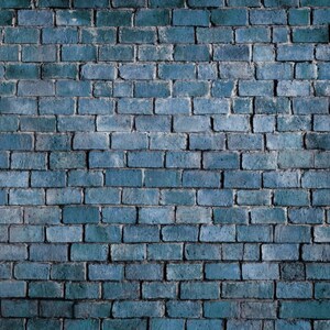 Royal Blue Brick Wall Photography Backdrop Birthday Party Baby Shower ...
