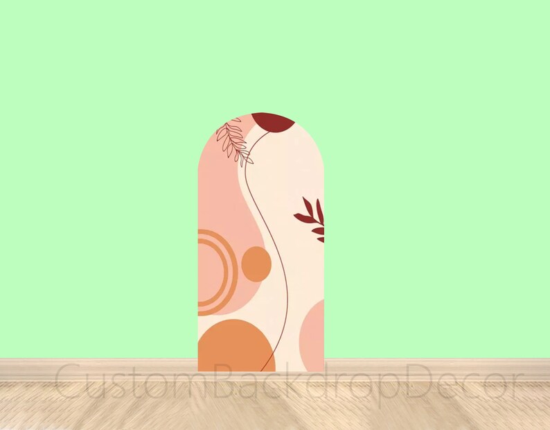 Boho Rainbow Double Sided Arch Wall Backdrop Abstract - Etsy