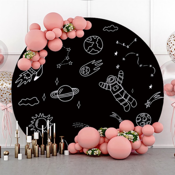 Space Theme Photography Backdrop - Etsy