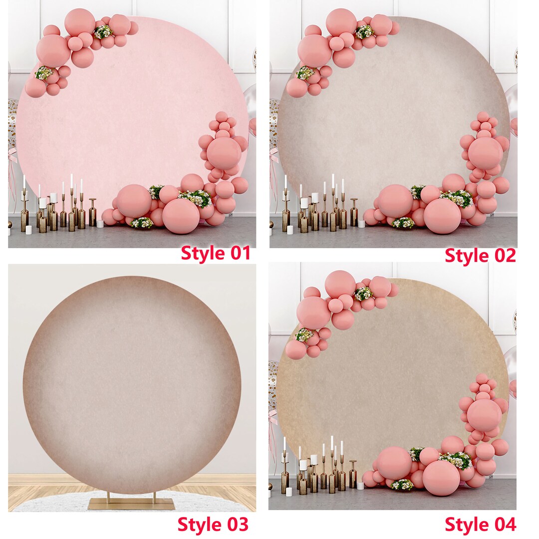 Round Abstract Light Color Portrait Artistic Photography Backdrop,adult ...