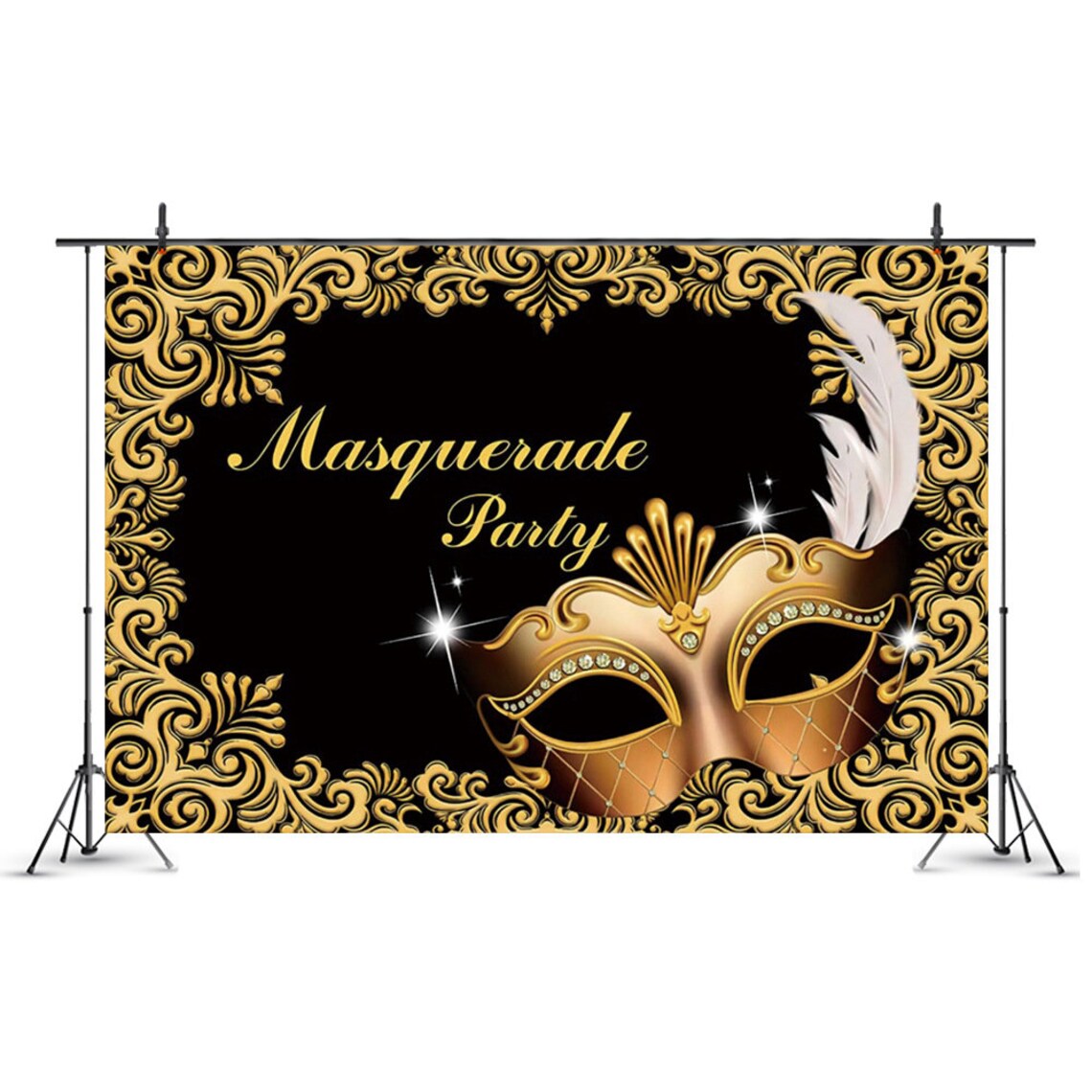 Masquerade Theme Party Photography Backdropsbirthday Party - Etsy