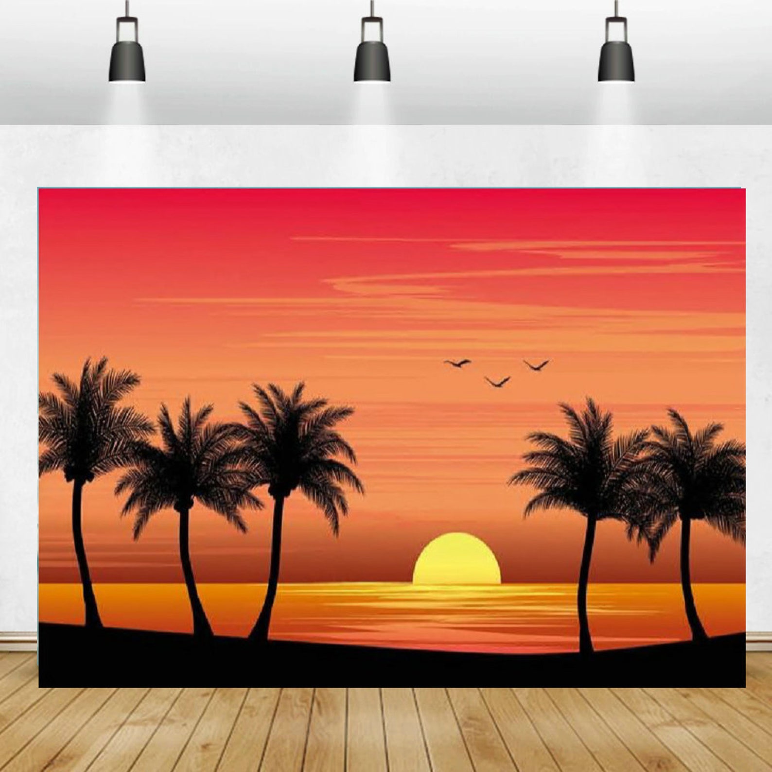 Custom Backdrop Sunset Holiday Photography Backdrop Birthday - Etsy
