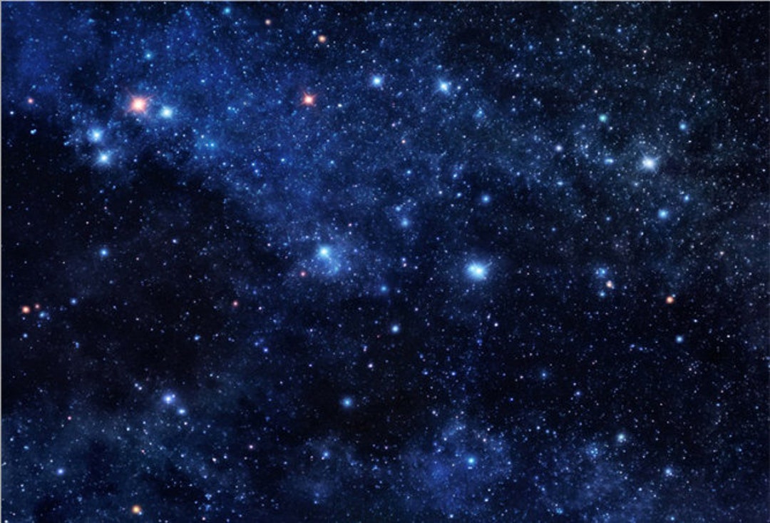Blue Starry Sky Photography Backdrop, Glitter Party Photo Background - Etsy