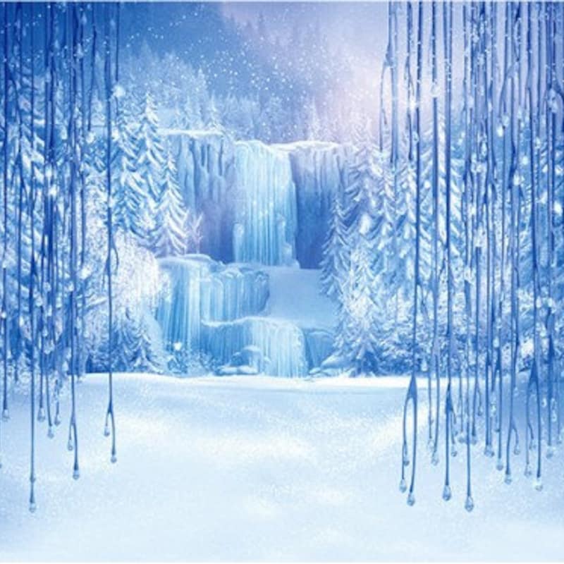 Frozen Backdrop - Etsy