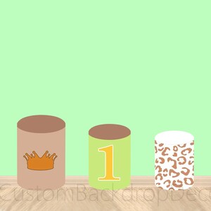 Simba Round Backdrop Banner Lion King Cylinder Cover Backdrop,cartoon ...