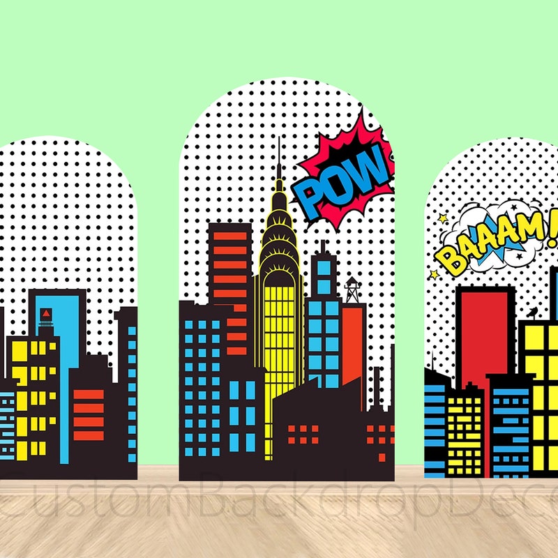 Super Hero Theme - Etsy