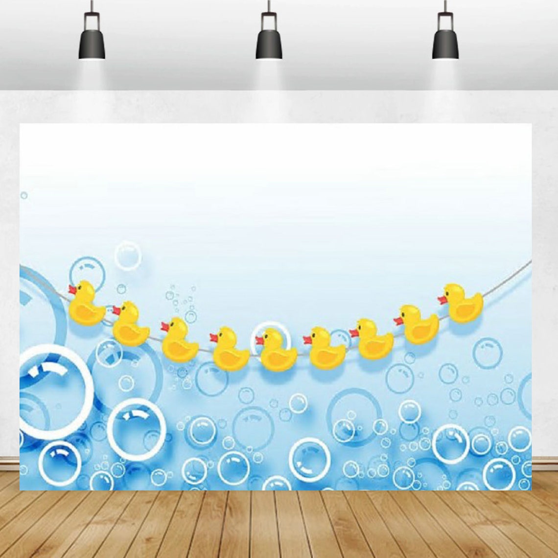 Little Yellow Duck Bubble Photography Backdropnewborn 1st - Etsy