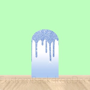 Astronaut Space Arch Wall Cover Backdrop Blue Boy Kids Birthday Party ...