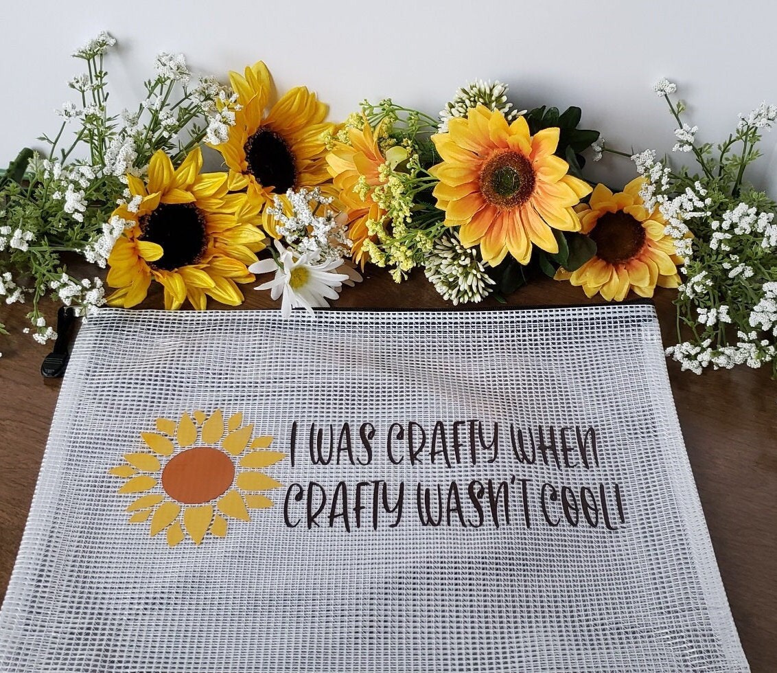 Vinyl Mesh Project Bags for Cross Stitch/needle Art - Crafty Wasn't ...