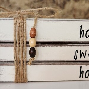 Book Stack Decor - Etsy