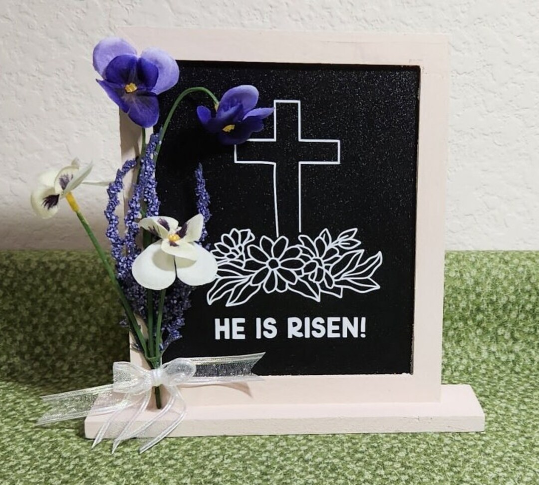 He is Risen! Table Decor - Etsy