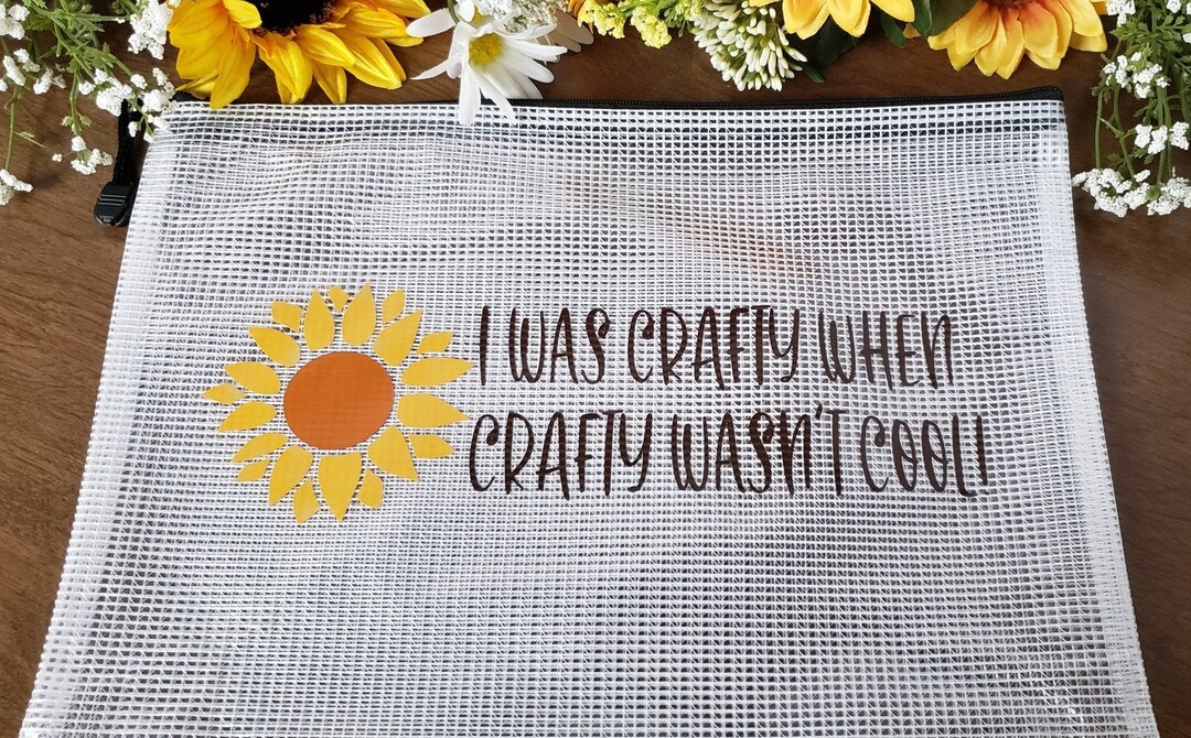 Vinyl Mesh Project Bags for Cross Stitch/needle Art - Crafty Wasn't ...