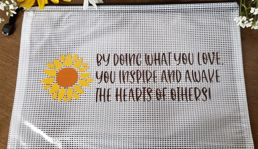 Vinyl Mesh Project Bags for Cross Stitch/needle Art - Inspire Others - Etsy