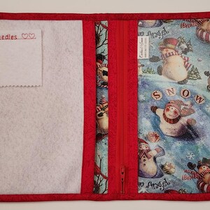 Project Folio/project Binder With Thread Keeper - Snowmen Just Want to ...