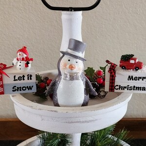 Christmas Book Stack Decor - Etsy