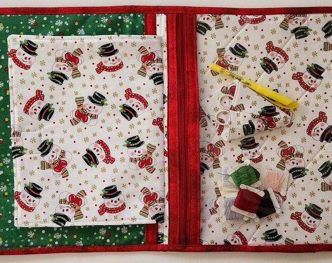 Project Folio/project Binder With Thread Keeper and Scissors Sheath ...