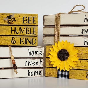 Book Stack Decor - Etsy