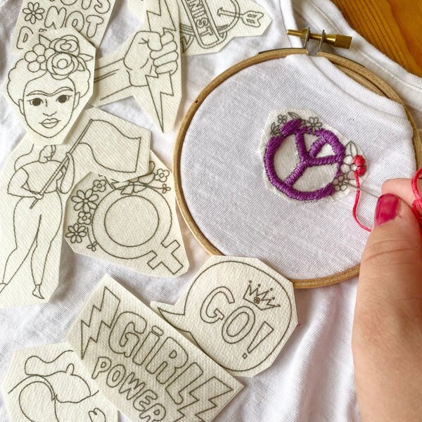 Feminist Embroidery - Etsy