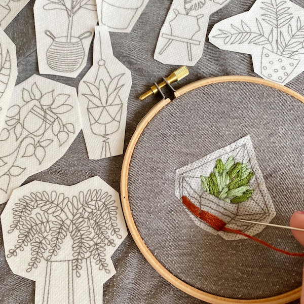 Botanical Embroidery - Etsy UK