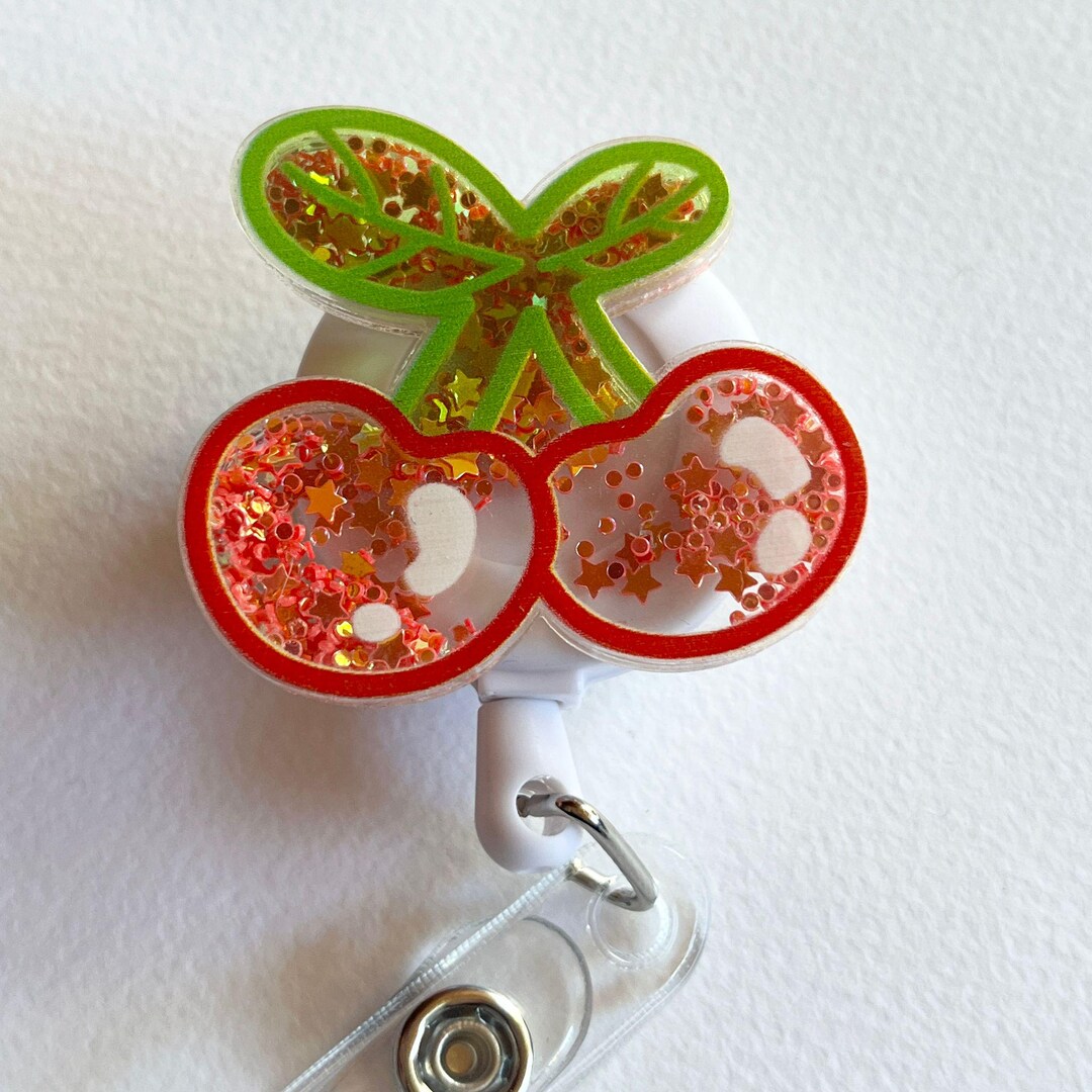 Free Shipping Super Kawaii Cherry Nurse Id Badge Reel - Etsy