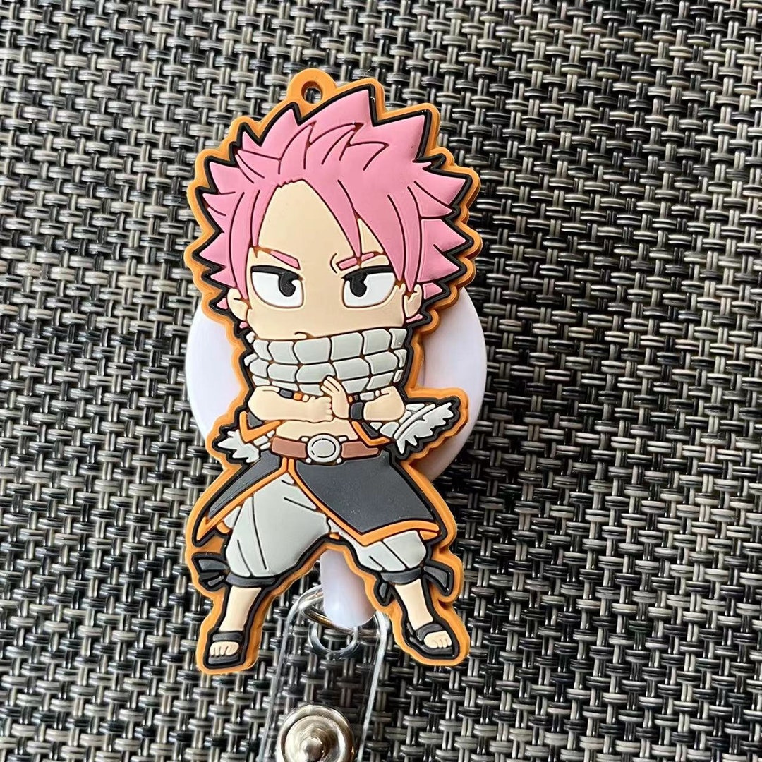 Silicone Super Cute Kawaii Japanese Manga Anime Badge Reel - Etsy