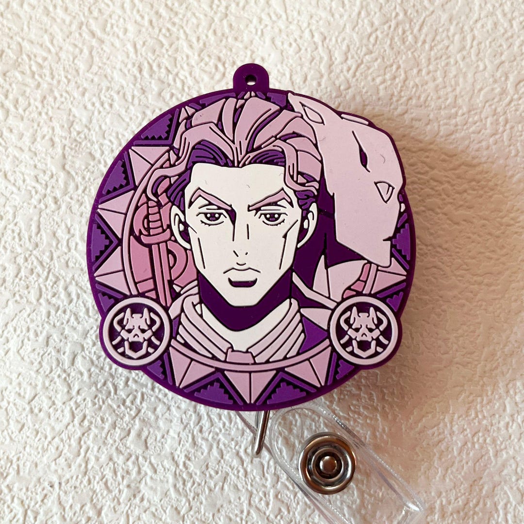 Free Shipping Super Kawaii Japanese Manga Anime Badge Reel - Etsy