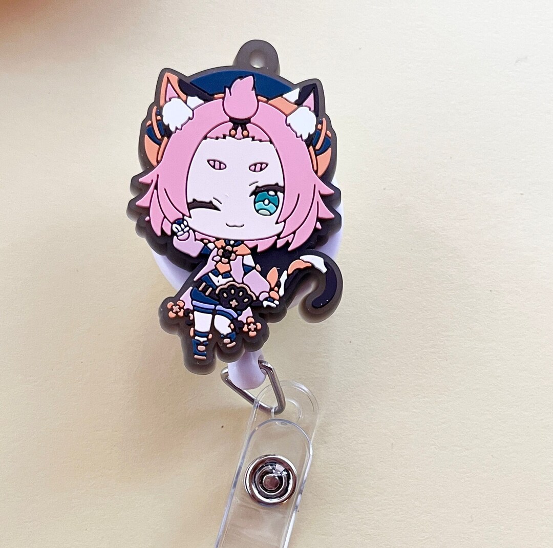 Super Cute Japanese Manga Anime Badge Reel - Etsy