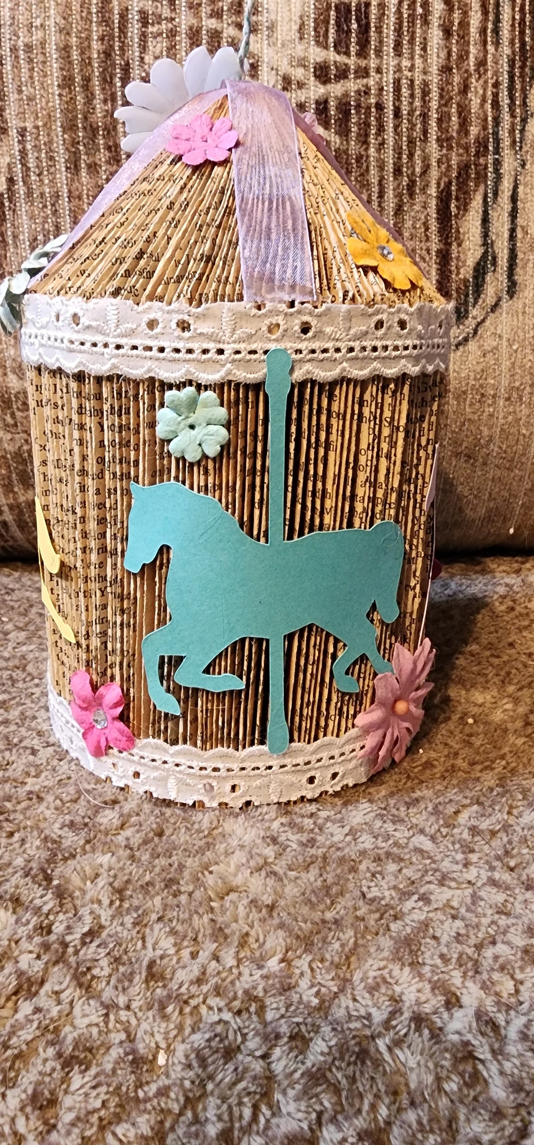 Carousel Book Cage - Etsy
