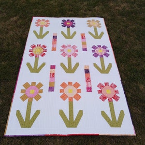 Flower Market Quilt - PDF Pattern - Etsy
